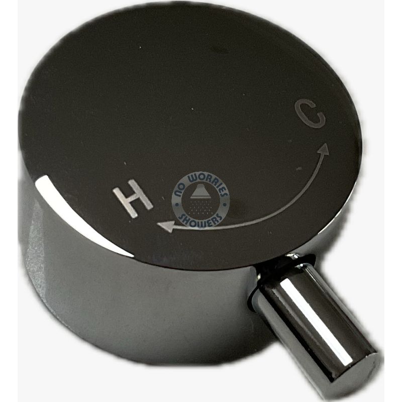 Round Hot & Cold Water Mixer Handle (one)